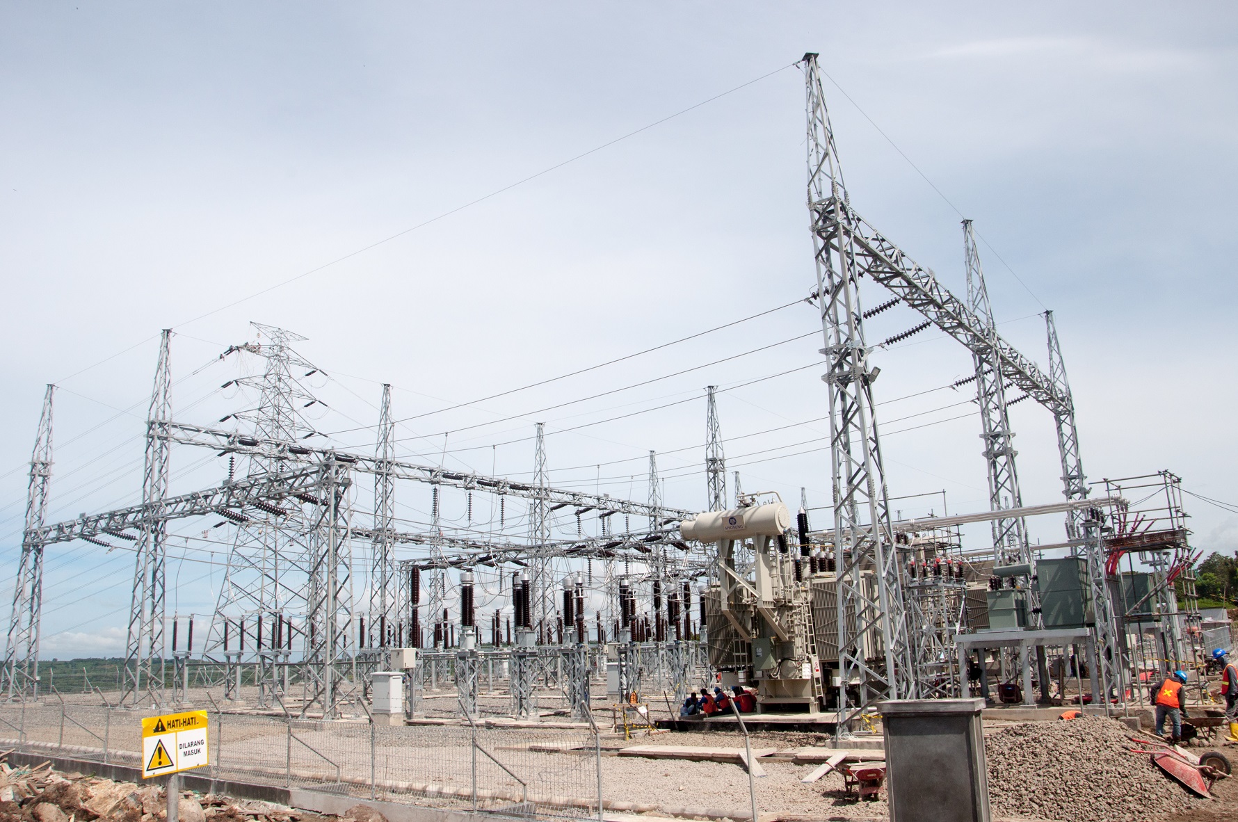 Construction Activities - Điện Gió Hòa Đông